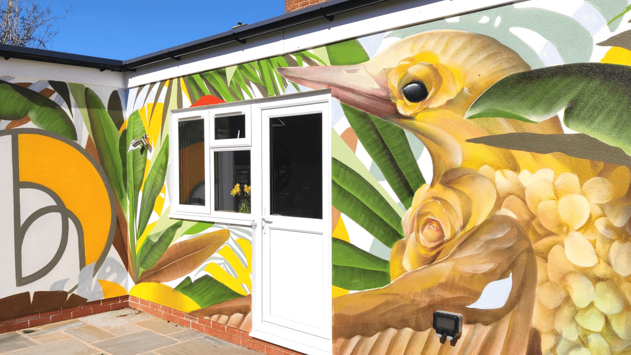Tribute to nature and community through mural art – B-HIVE LIVING